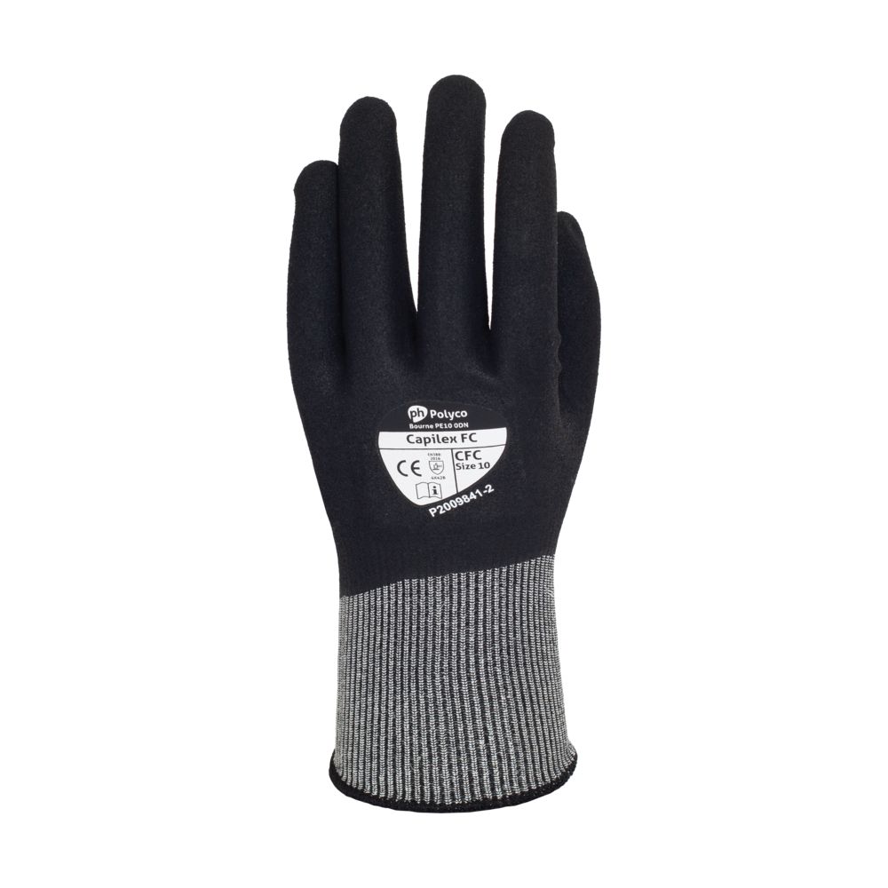 Polyco Capilex FC Full Sandy Nitrile Coated Glove – CFC – Phil ...