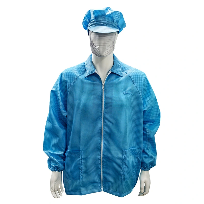 Blue Anti Static Lab Coat Gr | Phil Industries