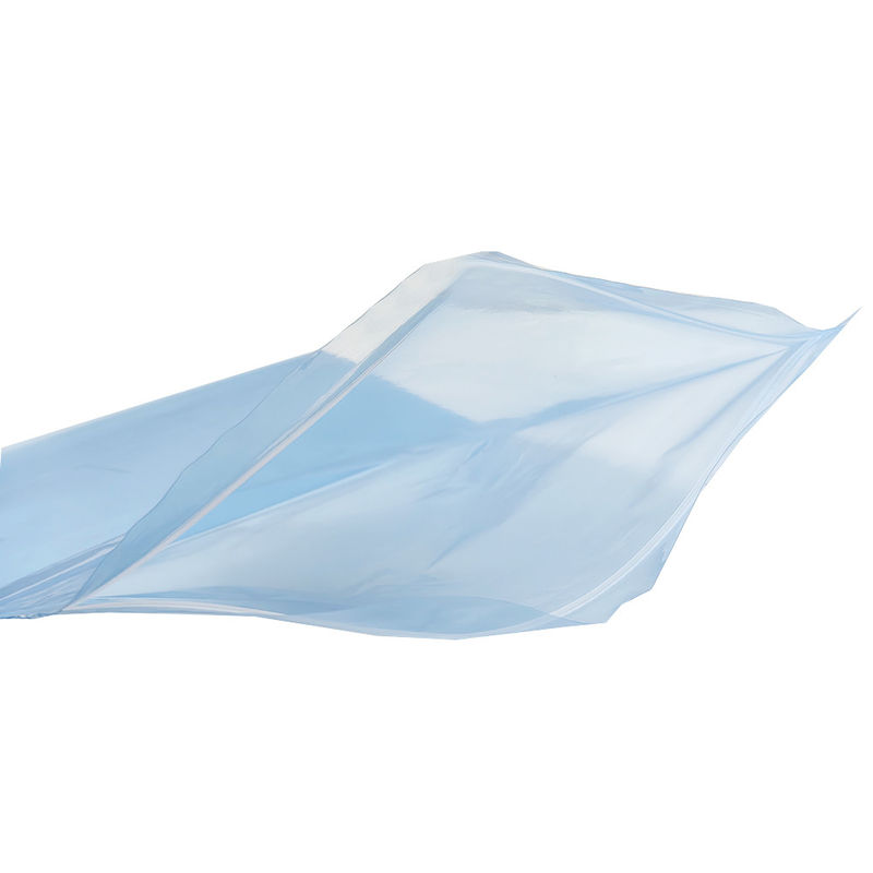 Blue PE ESD Zip Lock Shielding Bag For Cleanroom Packaging Small And ...