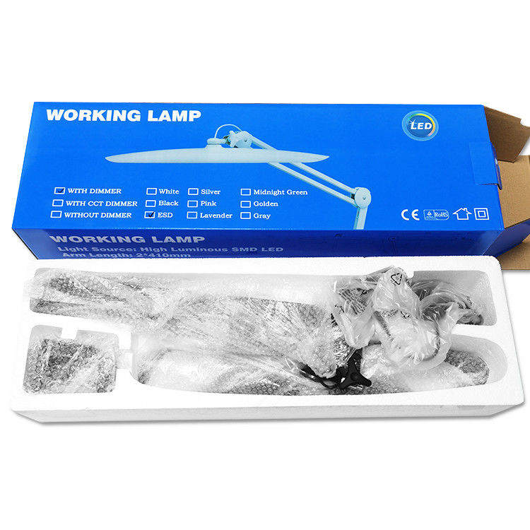 Cleanroom Esd Antistatic Working Lamp Black For Office Table – Phil ...